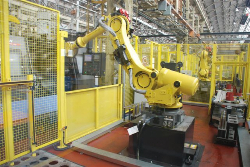 automation robots pallet system flexible manufacturing